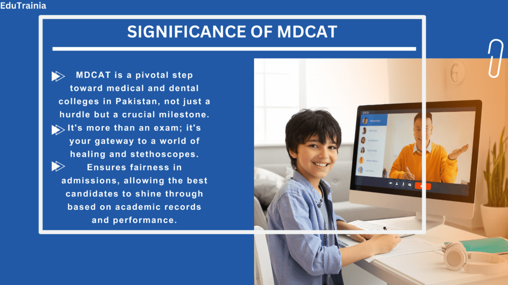 What Is MDCAT? - EduTrainia